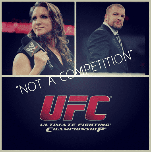 Triple H: «UFC no es competencia para WWE»