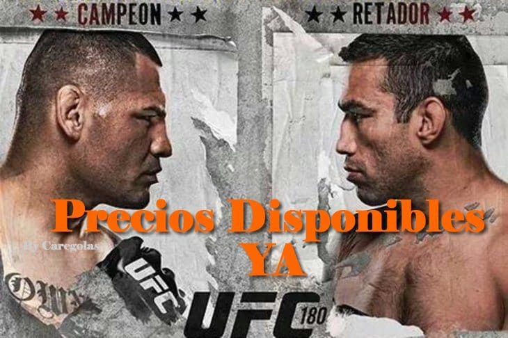 Precios UFC 180 Velásquez vs Werdum aquí | Superluchas