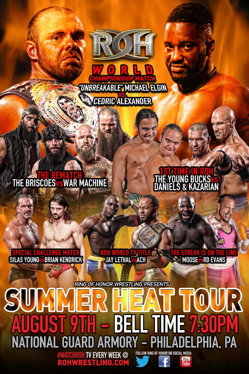 ROH: Resultados de Summer Heat Tour desde Philadelphia – (09/08/14 ...