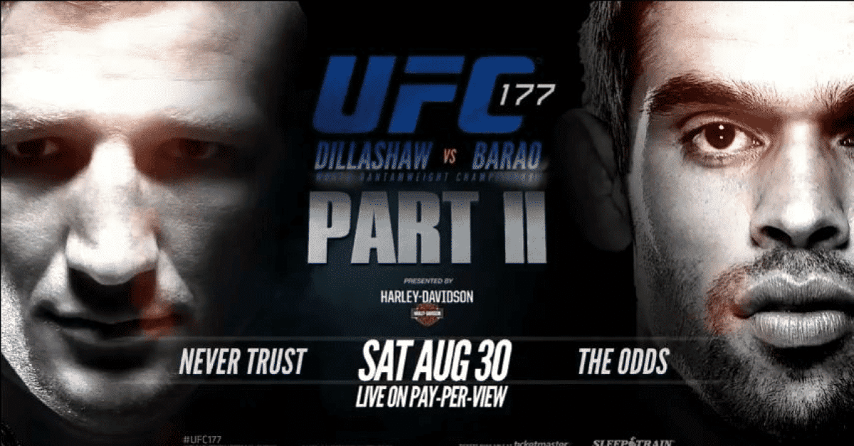 UFC 177: Dillashaw vs. Soto - Resultados del evento «maldito»