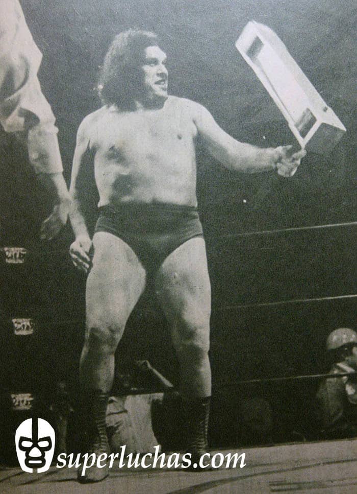 En un día como hoy… 1980: André el Gigante se presenta en El Toreo