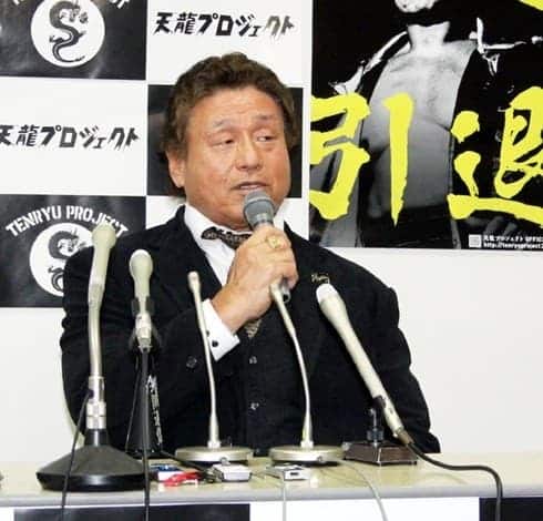 Genichiro Tenryu anuncia su retiro del Pro-Wrestling | Superluchas
