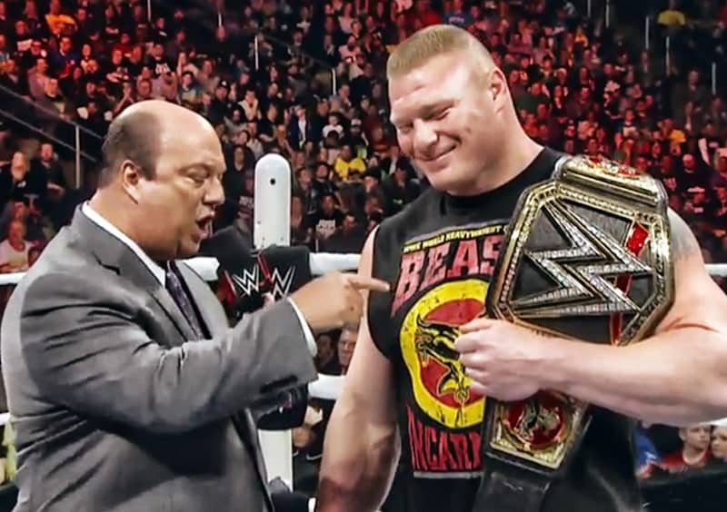 RAW Esencial — Paul Heyman explota: «Si Brock Lesnar quiere pasar su ...