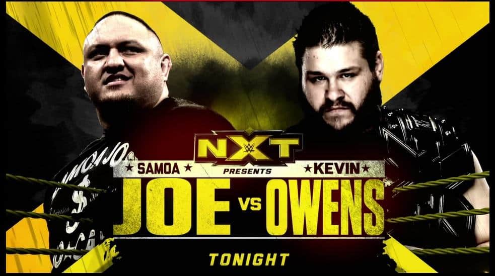 WWE NXT (17-06-15) - Samoa Joe vs. Kevin Owens