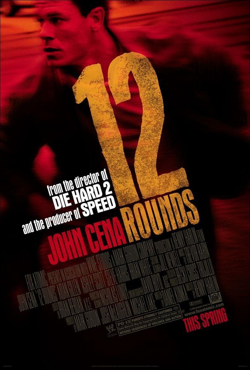 WWE presenta el póster de «12 Rounds 3», protagonizada por Dean Ambrose ...
