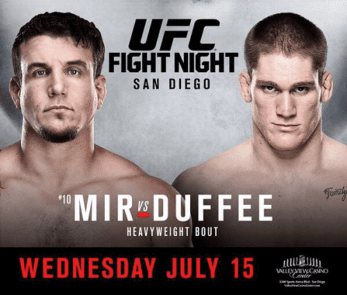 UFC Fight Night: Mir vs. Duffee en San Diego | Superluchas