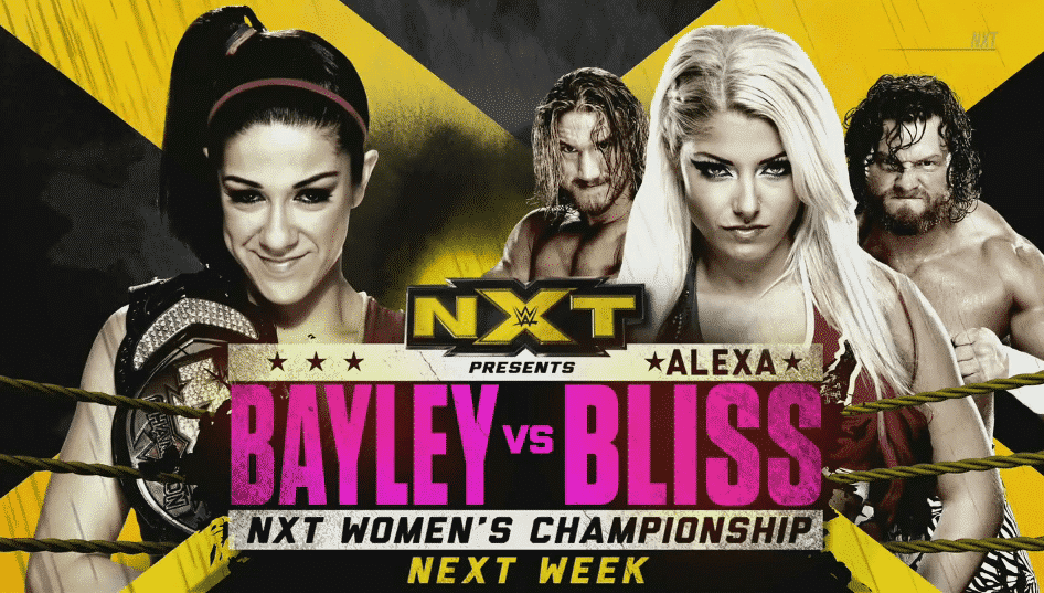 WWE NXT (Cobertura y resultados 18-11-15) - Bayley vs. Alexa Bliss por ...