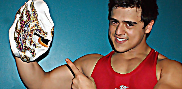 Hijo del Ninja (Garza Jr.) fue visto hoy en el WWE Performance Center ...