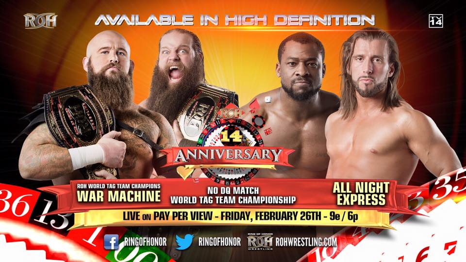 RoH: Cartel definitivo para «RoH 14th Anniversary» - 26/02/2016 - 4 ...