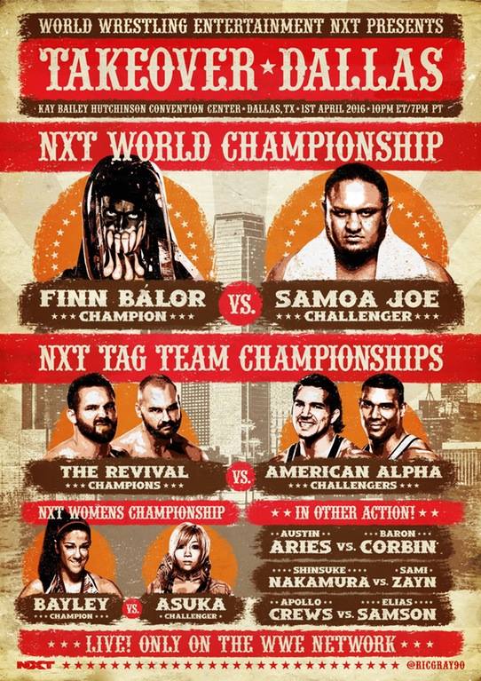 NXT TakeOver: Dallas (Cobertura y resultados) - Bálor retiene ...