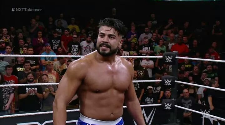 Video: Tras su debut en NXT, Andrade «Cien» Almas: «Vengo a marcar la ...