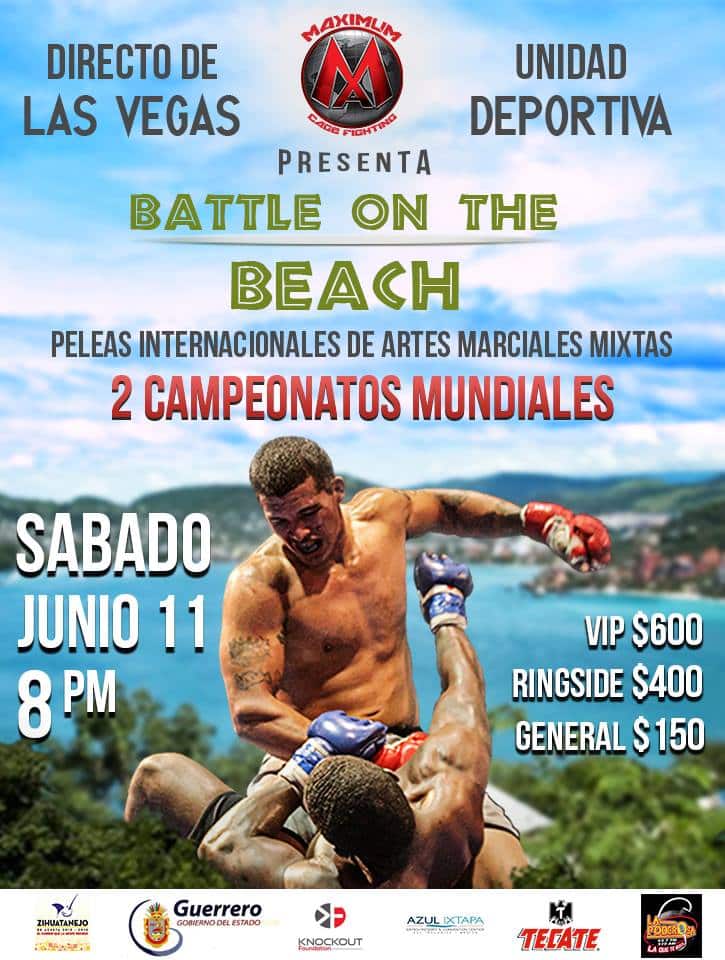 Maximum Cage Fighting: Battle on the beach | Superluchas