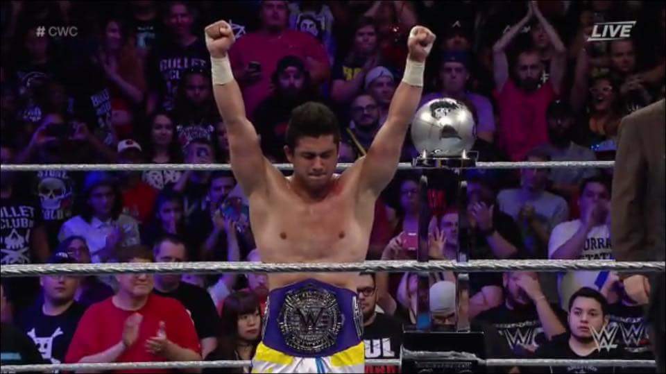 TJ Perkins es el ganador del Cruiserweight Classic y nuevo Campeón Peso Crucero WWE | Superluchas