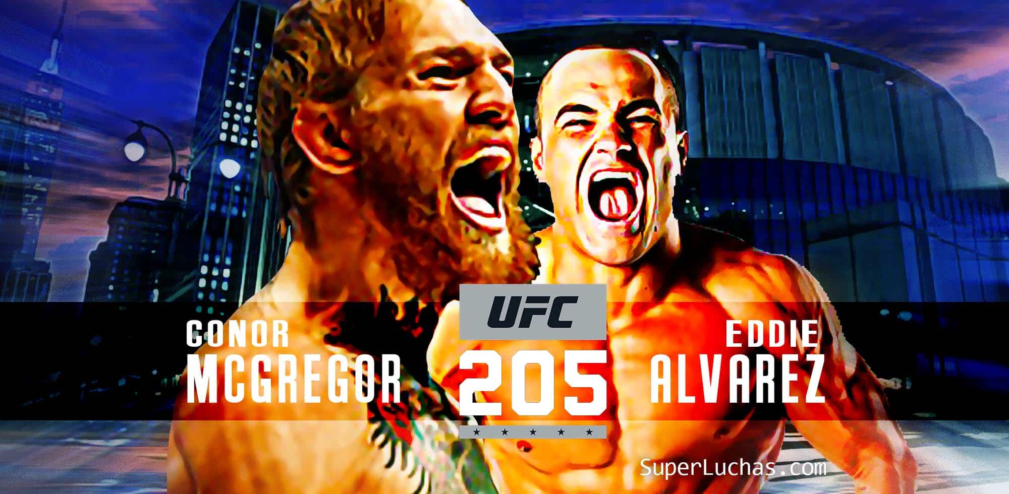 UFC 205: Álvarez vs. McGregor (12/11/2016) - ¡Historia en La Gran ...
