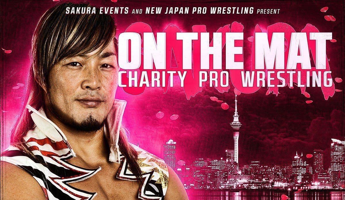 NJPW: Cartel para «On the Mat» -12/11/2016 - Gran función benéfica en ...