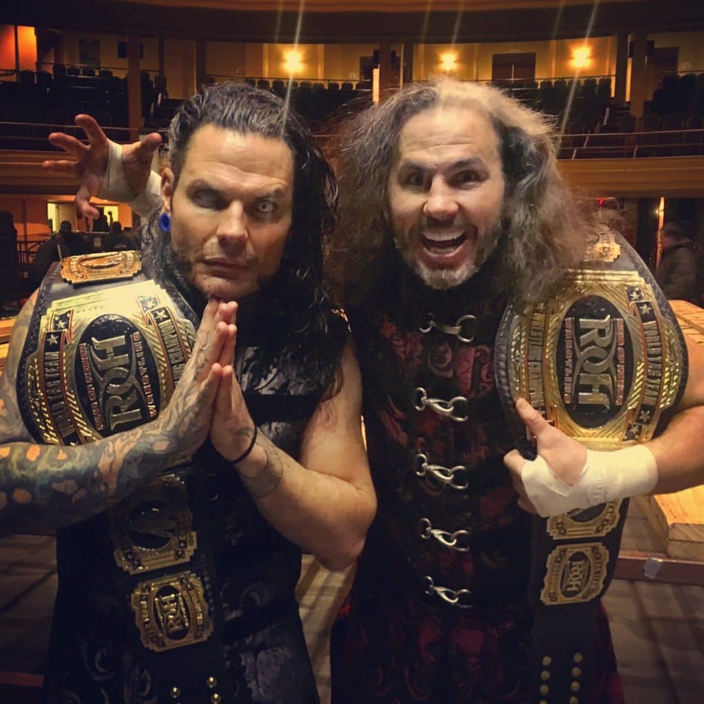 Dave Meltzer: «Jeff Hardy y Matt Hardy están a tiempo completo y ...