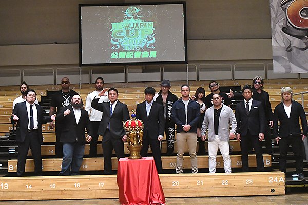 NJPW: Presentación oficial de la «New Japan Cup 2017»; Yuji Nagata ...