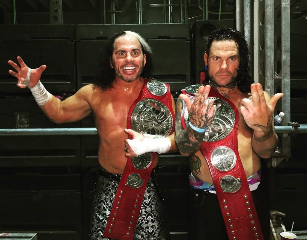 La anécdota de Los Hardy Boyz antes de regresar en WrestleMania 33 ...