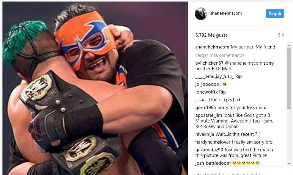 El mundo de la lucha libre se entristece ante la muerte de Rosey ...