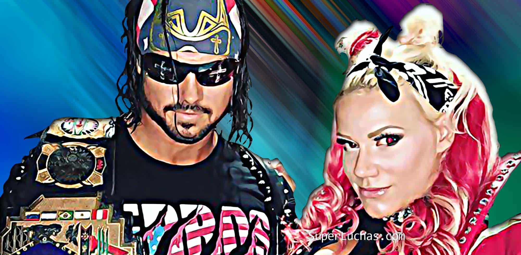 Superestrellas de WWE en la boda de John Morrison y Taya Valkyrie