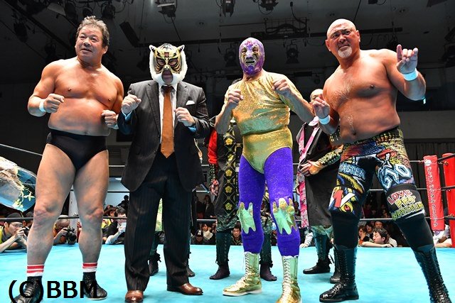 Dradition: Resultados «High Sky Dragon Tour Tokyo» Mil Máscaras ...