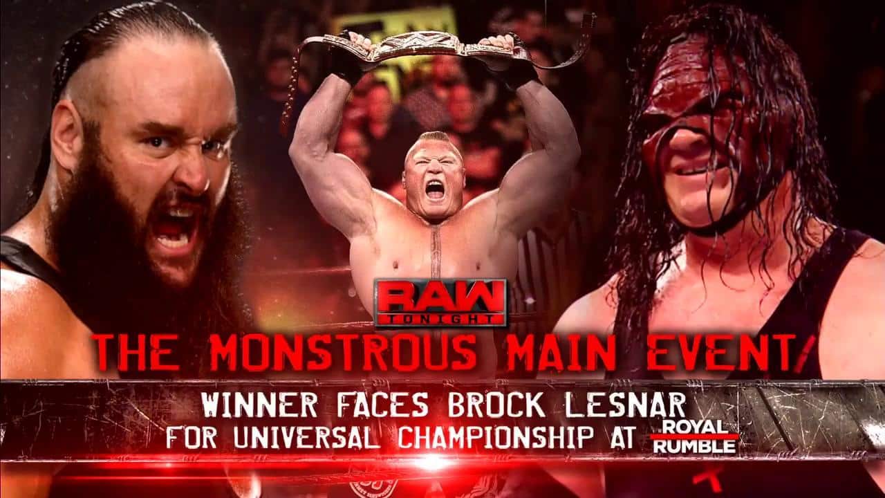 Resultados Monday Night Raw (11-dic-17) — Kane vs. Strowman | Superluchas