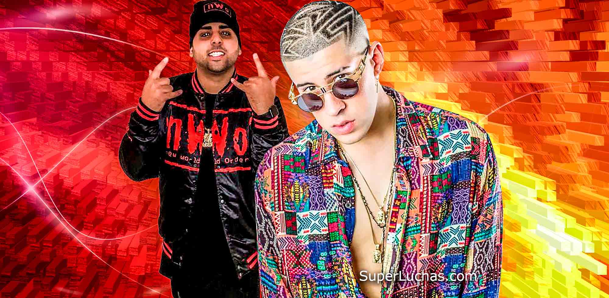 ¿Qué hacían Bad Bunny y DJ Luian en el Backstage de WWE Raw?