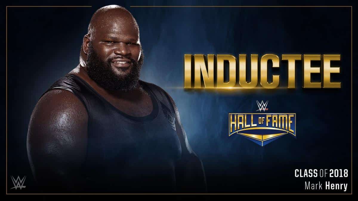 Oficial: Mark Henry será inducido al Salón de la Fama WWE | Superluchas
