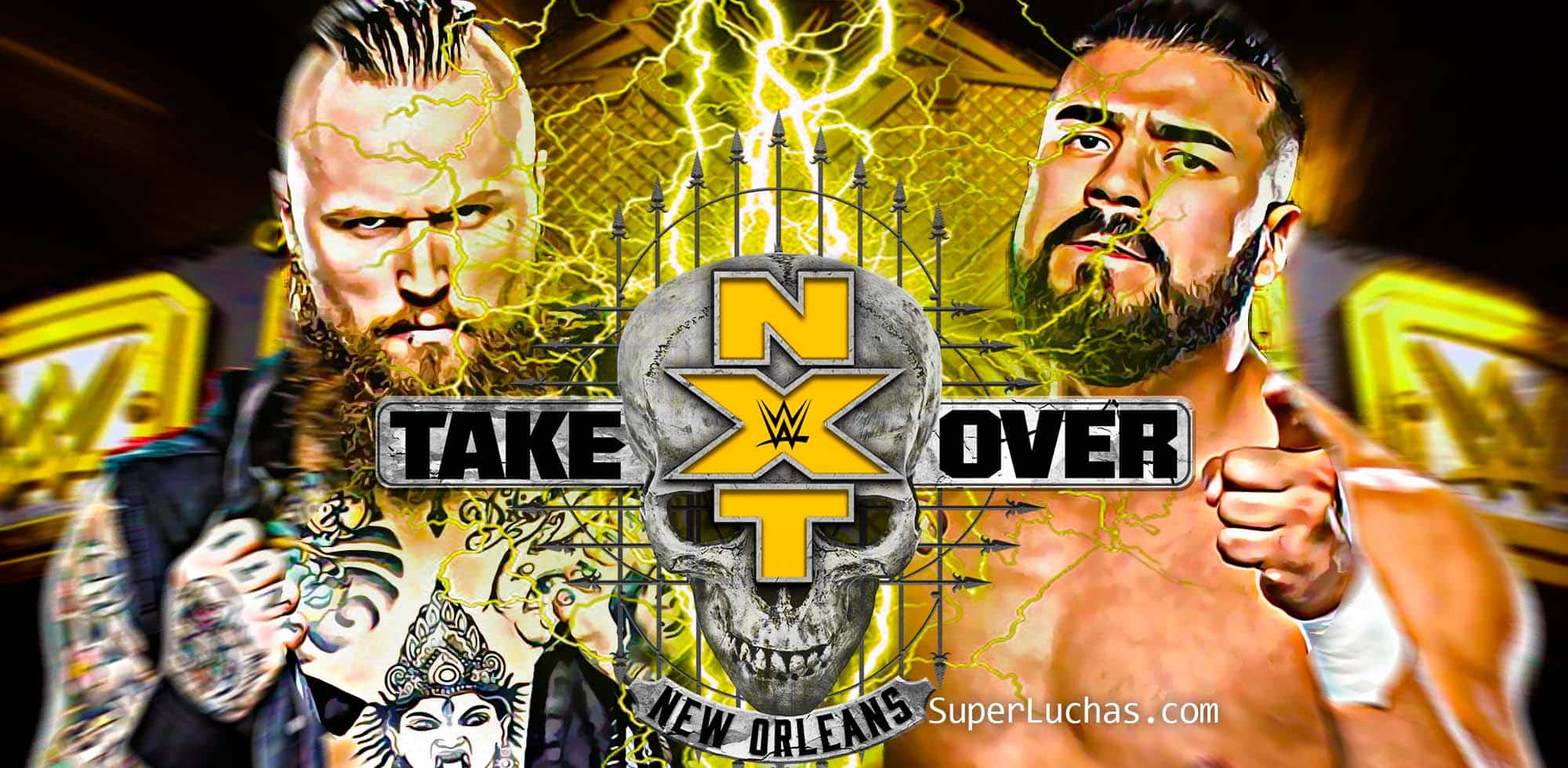 Resultados NXT TakeOver: New Orleans (7-abr-18): Almas vs. Black ...