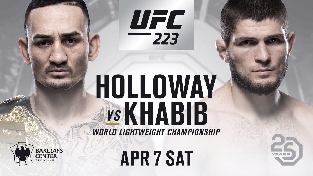 Los horarios oficiales de UFC 223: Khabib vs. Holloway | Superluchas