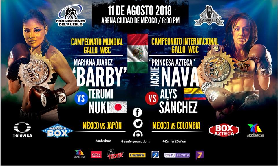 «Barby» Juárez está en la recta final de su preparación | Superluchas