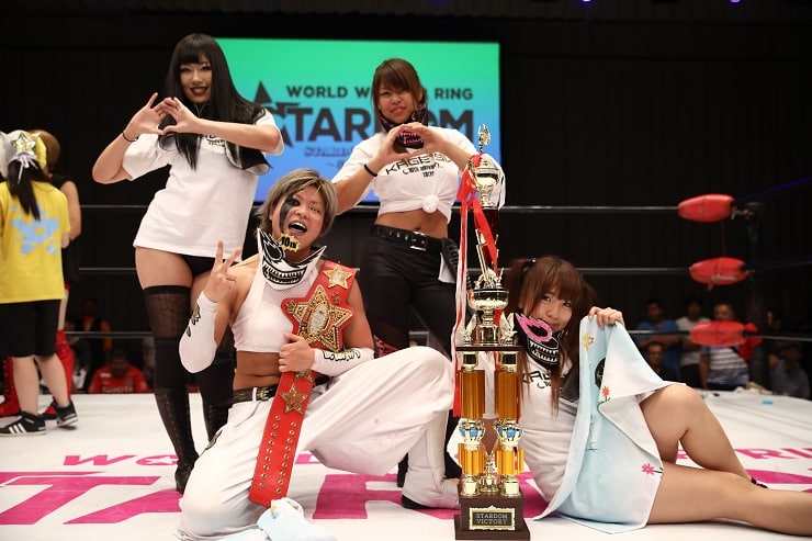 Stardom:”Stardom x Stardom 2018” Kagetsu celebró 10 años como luchadora ...