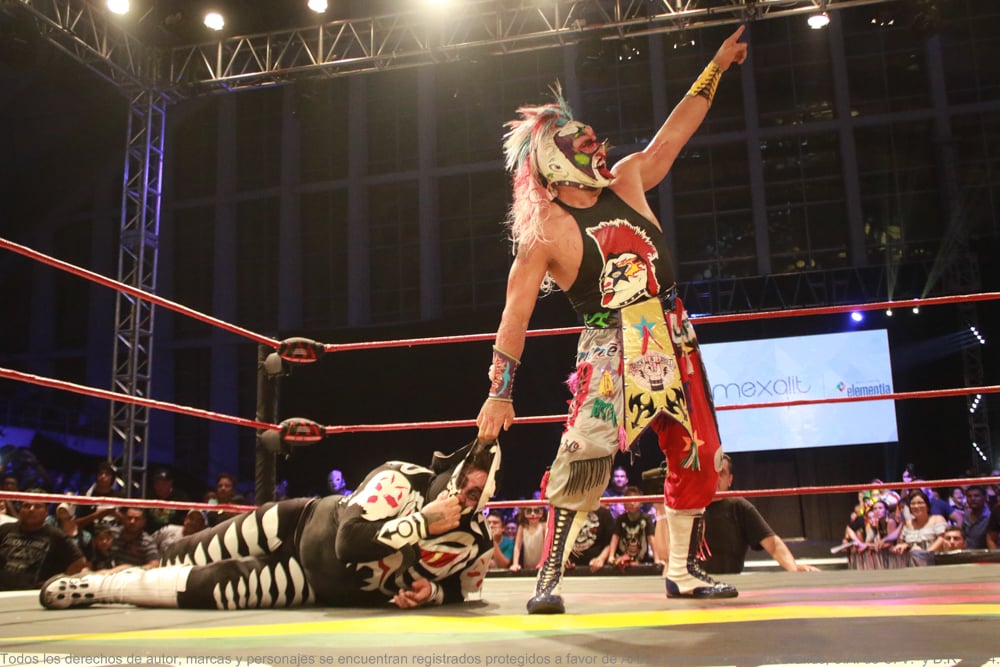 AAA: Psycho Clown triunfa en Veracruz ｜ Superluchas