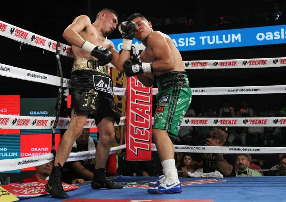 Chuko Díaz triunfó en Cancún ante Ricky Pérez