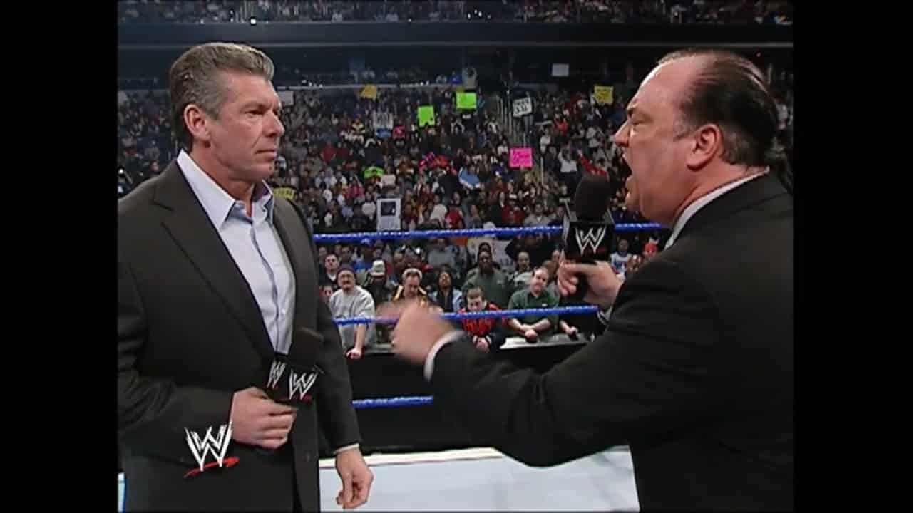 Vince McMahon y Paul Heyman: Desacuerdos entre ambos