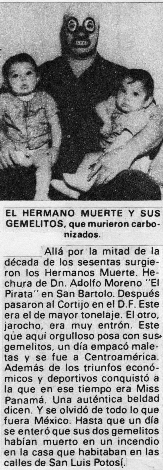 Un luchador desaparecido en el tiempo — El misterio de La Muerte I