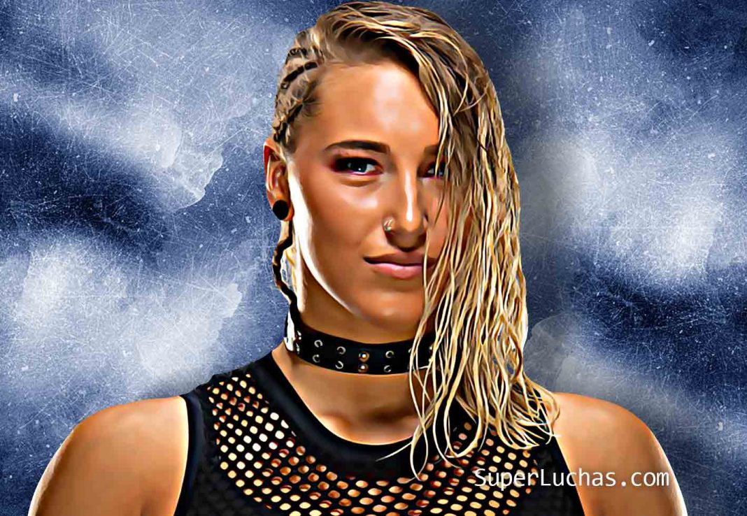 Un vídeo de Rhea Ripley como pocas veces se la ha visto
