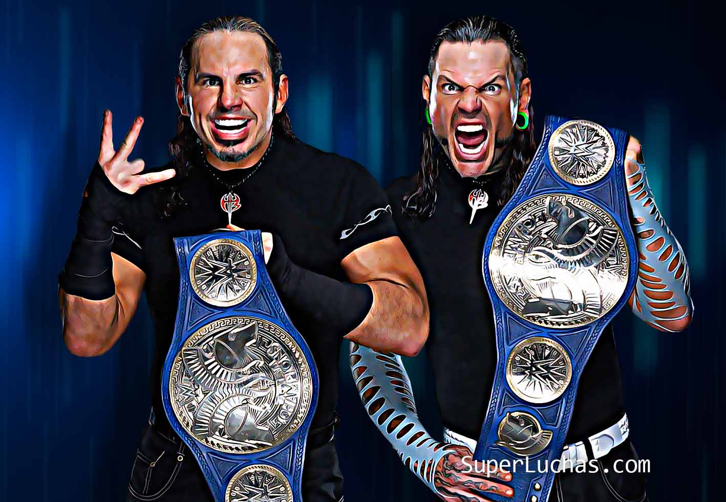 Ocho campeonatos: Los Hardy Boyz han hecho historia en WWE ｜ Superluchas