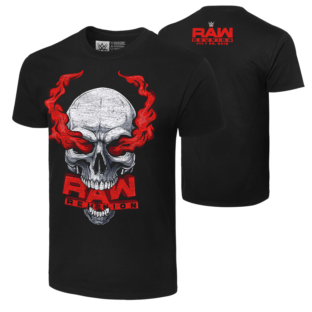 WWE Shop se apuntó un gran acierto con las camisetas de Raw Reunion