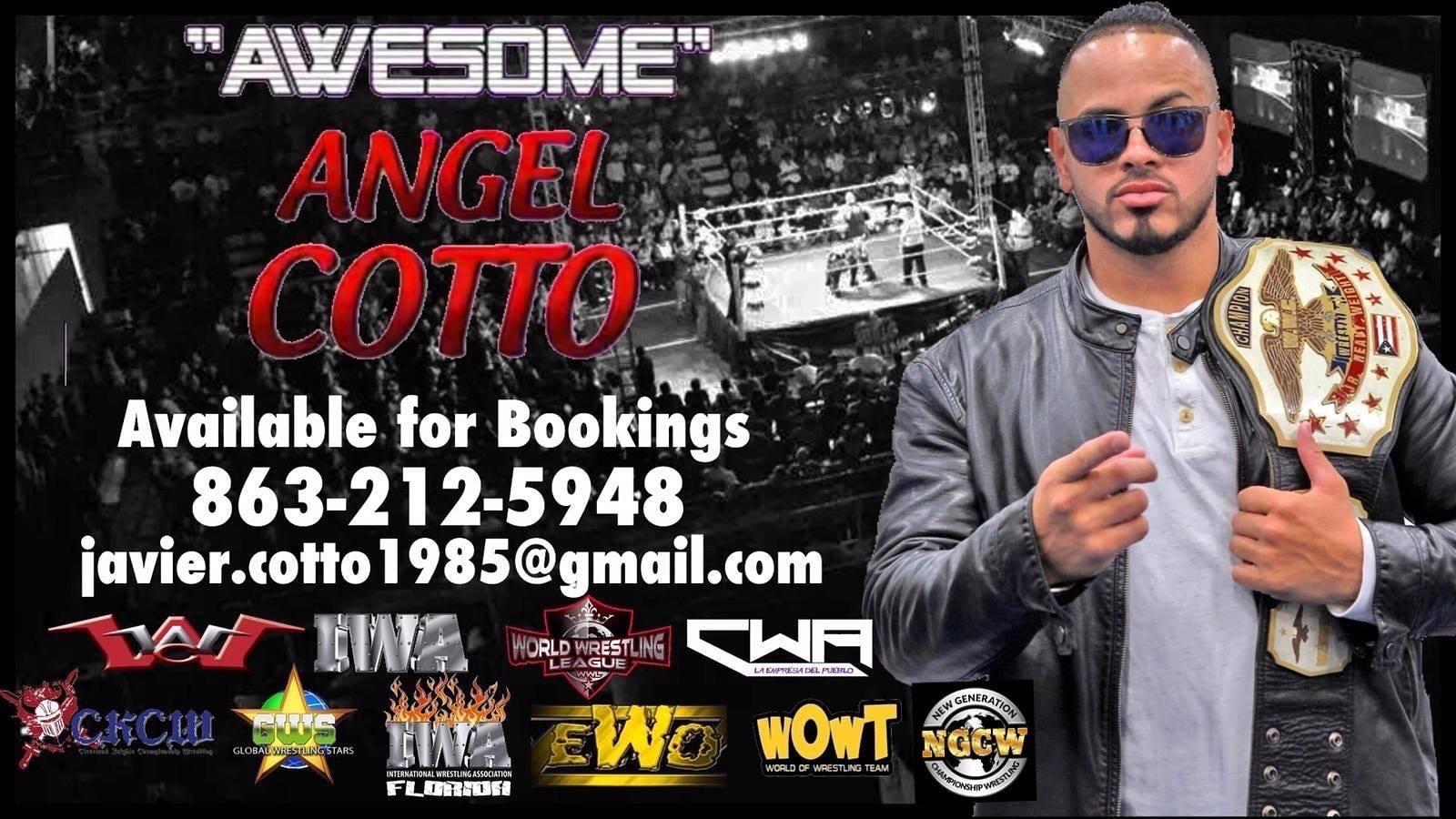 «El Asombroso» Angel Cotto en Telemundo Tampa previo a Loteria Mortal ...