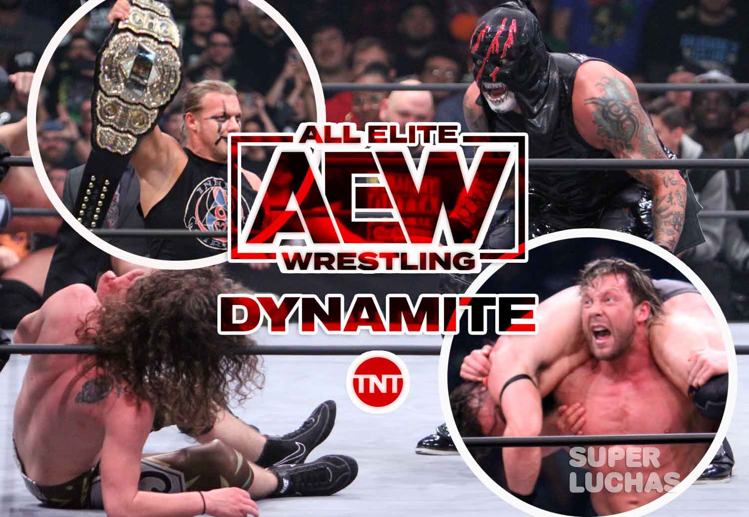 Ex luchadores locales de WWE aparecen en AEW Dynamite
