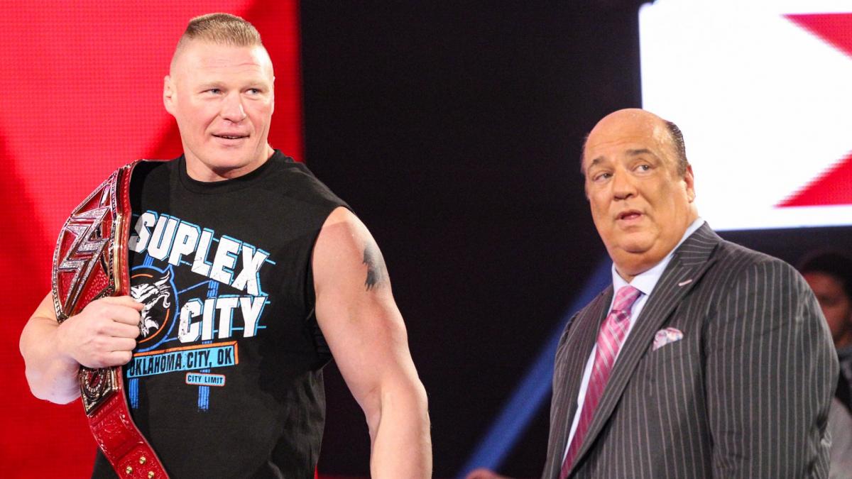 Brock Lesnar y Paul Heyman se salieron del libreto en Raw | Superluchas