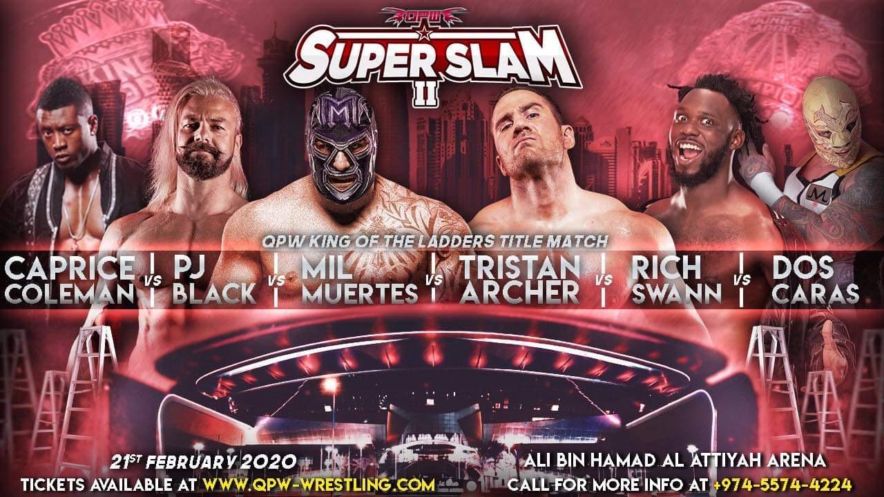 QPW: Cartel final para SUPER SLAM en Qatar - Alberto el Patrón a ...