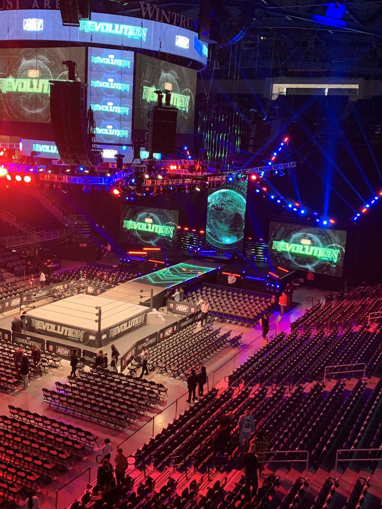 AEW Revolution: The Buy-In. SCU vs. Dark Order