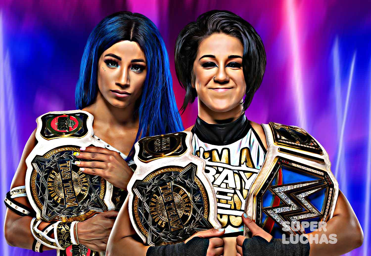 Sasha Banks y Bayley debutarán nuevo remate en Backlash