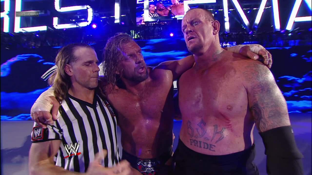 Shawn Michaels, The Undertaker y HHH estarán en el próximo Raw ...