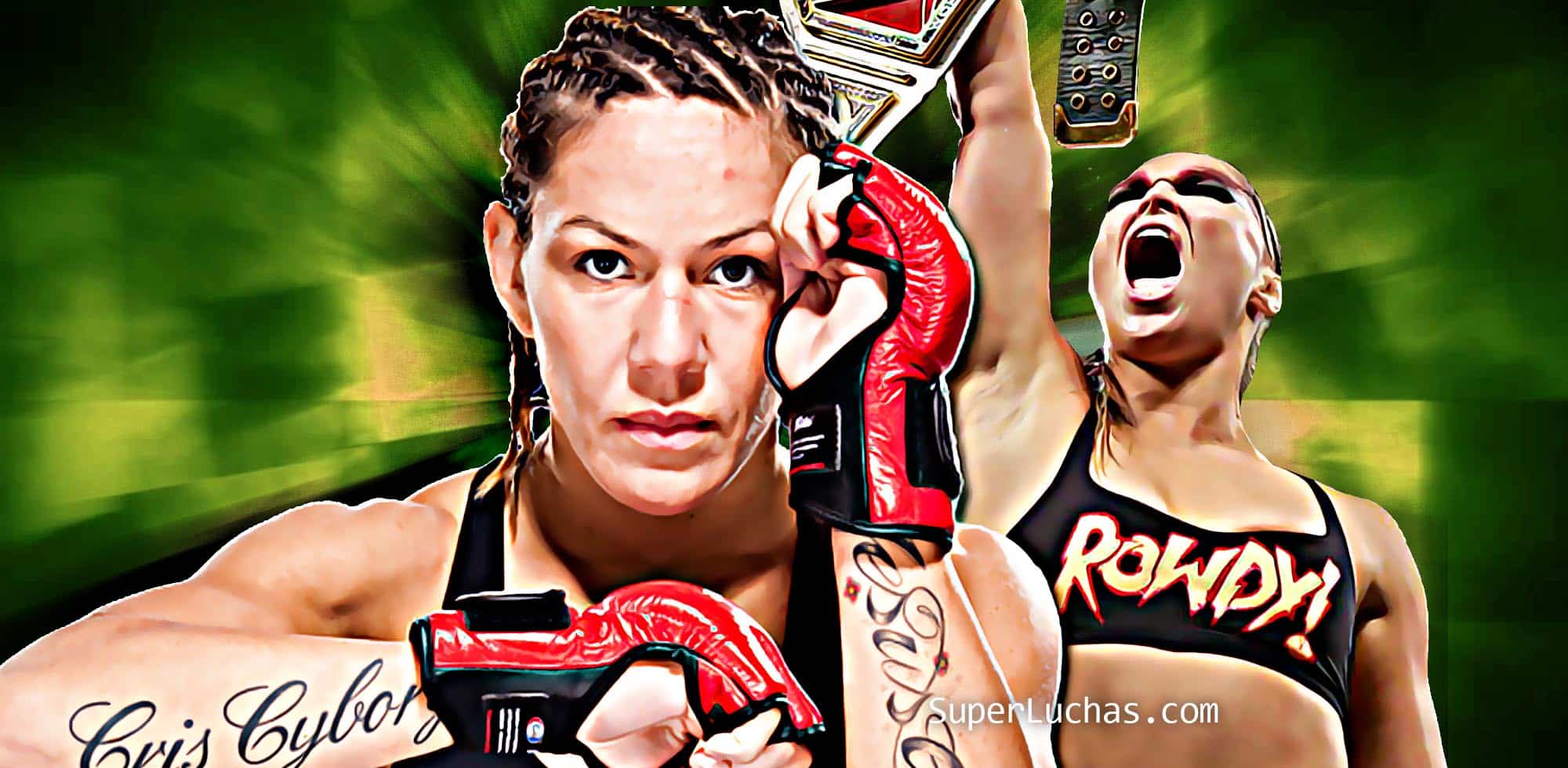 Cris Cyborg habla del legado de Ronda Rousey en UFC | Superluchas