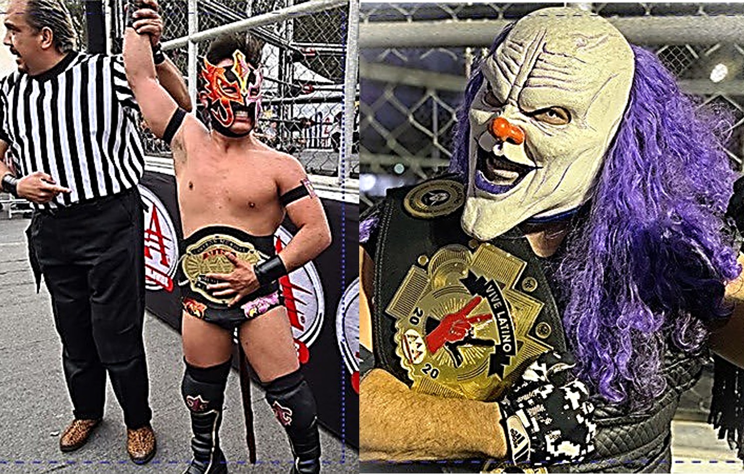 AAA: Dinastía y Dave the Clown triunfan en el Vive Latino | Superluchas