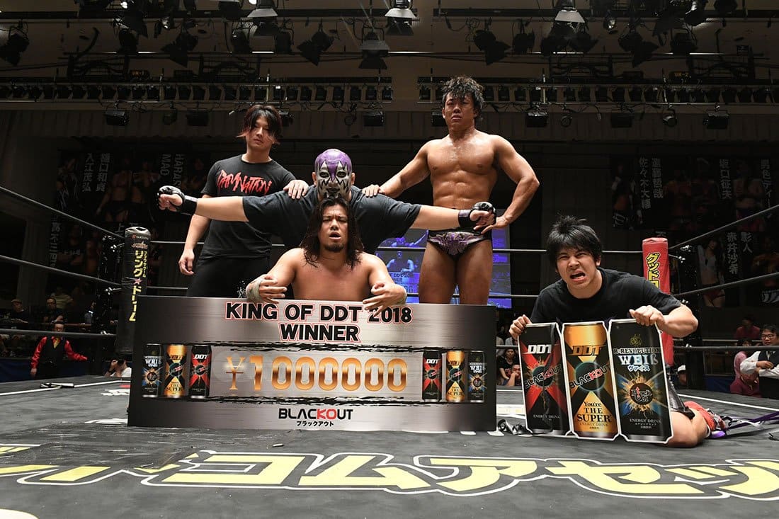 DDT:»King of DDT 2018″ Daisuke Sasaki se lleva la gloria | Superluchas