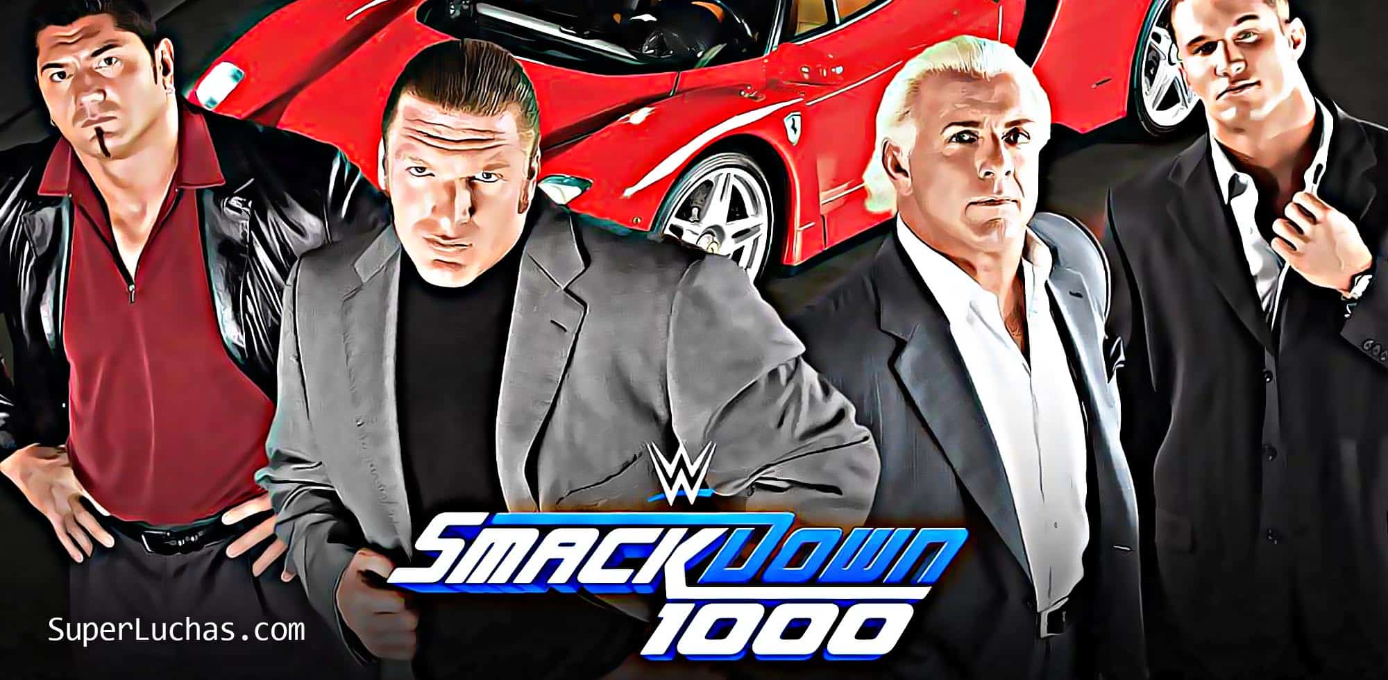 Evolution, con todo y Batista, regresará en SmackDown 1000 | Superluchas
